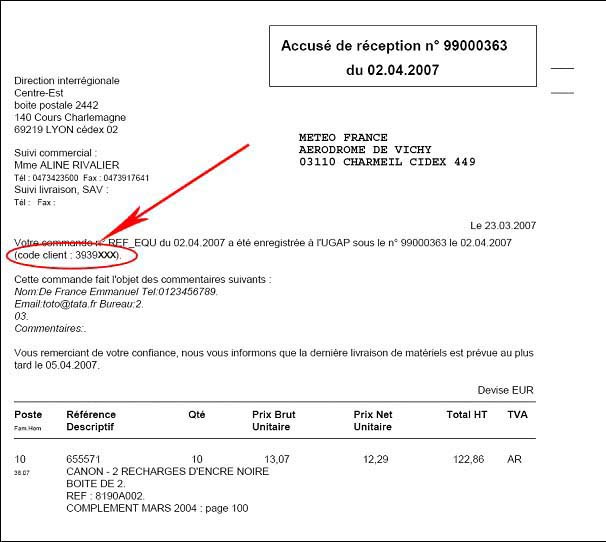 Où puis-je trouver mon code client
