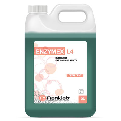 Détergent enzymatique ENZYMEX L4 - 4 bidons de 5 l