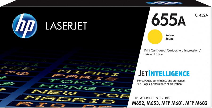 Toner laser HP CF452A - jaune - l'unité - ugap.fr